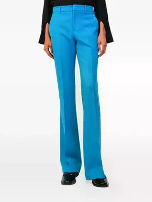 Gucci Pressed-crease Trousers - Blue