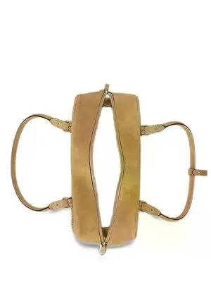 Ralph Lauren Large Marcy Braided-panel Shoulder Bag - Neutrals