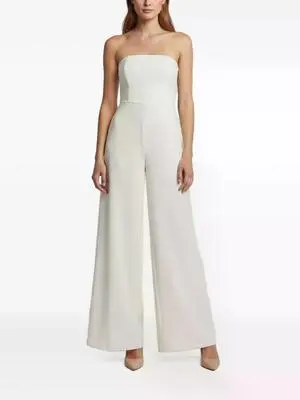 NOMI FAME Strapless Jumpsuit - Neutrals