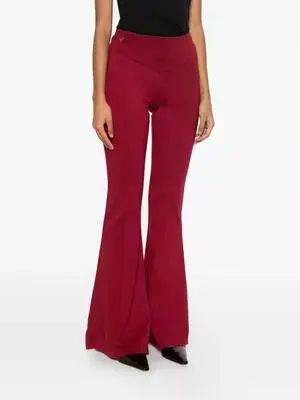 MACRON Harper Flared Seam-detail Trousers