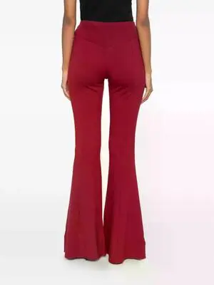 MACRON Harper Flared Seam-detail Trousers