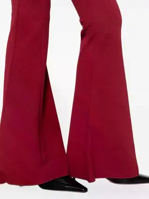 MACRON Harper Flared Seam-detail Trousers