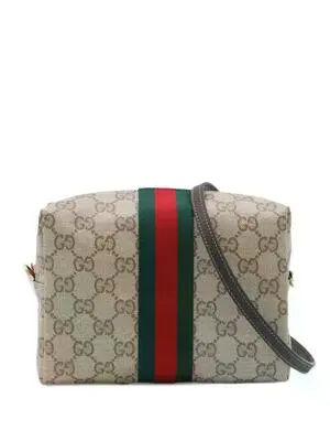 Gucci Mini Camera Bag With Web - Neutrals