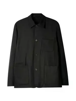 Paul Smith Wool A Suit To Travel In Work Jacket - Black