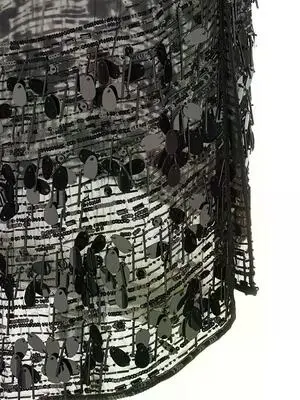 LANVIN Sequin-embellished Embroidered Mini Dress