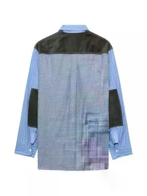 Junya Watanabe Patchwork Striped Shirt