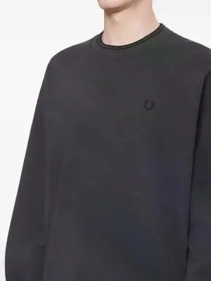 Fred Perry Logo-embroidered Sweatshirt