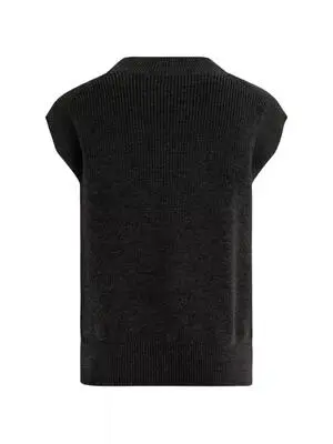 PAOLO PECORA Over Fit Wool Gilet