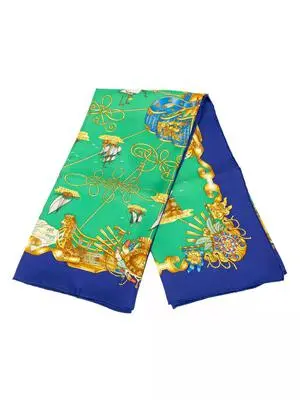 Hermès 1980-2000 Voiles De Lumiere Silk Scarf 90 Scarves - Multicolour