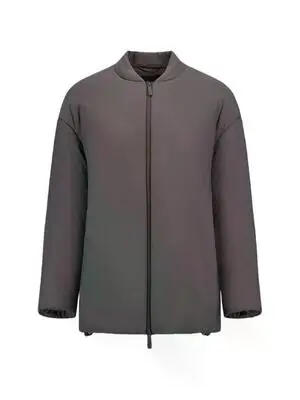 Herno Regular-fit Padded Single-breasted Coat - Grey