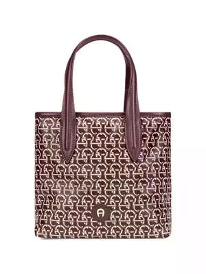 AIGNER S Portami Monogram-print Tote Bag