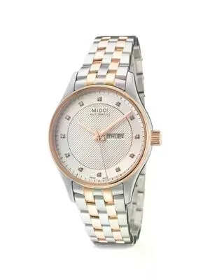 MIDO Belluna Diamond 33mm Watch - Silver