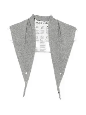 Extreme Cashmere Knitted Scarf - Grey