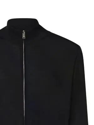 Zegna Wool Full Zip Cardigan