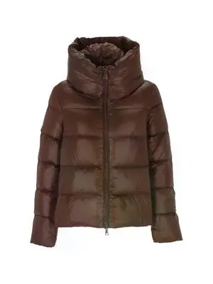 EMMA E GAIA Quilted Padded Jacket - Brown