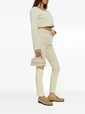 Jacquemus The De-nîmes Flipper Denim Top - Neutrals