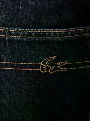 Lacoste Wide-fit High-waist Jeans