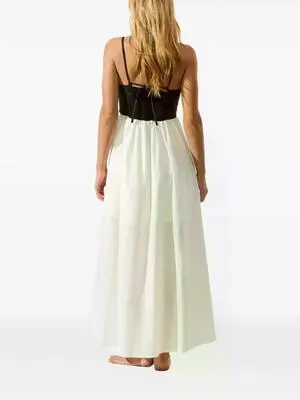 Karl Lagerfeld Signature Beach Sheer Maxi Dress