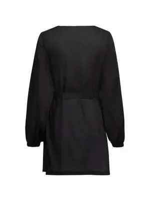 Karl Lagerfeld Signature Beach Sheer Mini Dress