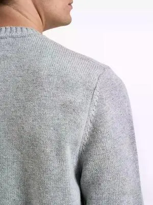 MC2 SAINT BARTH Bombardino Light Sweater With Après Ski Embroidery