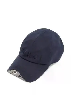 Gucci Cotton Baseball Hat With Embroidery