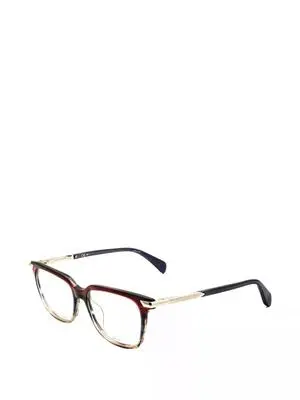 Rag & Bone Tortoiseshell-effect Square-frame Glasses - Brown