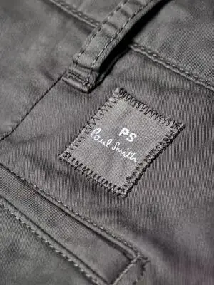 Paul Smith Logo-patch Cotton Shorts