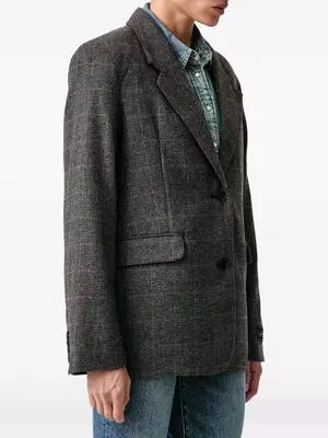 LEVI'S Check-pattern Notched-lapel Blazer