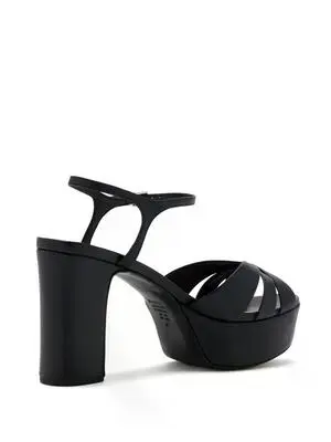Schutz Crossover-strap Platform Sandals