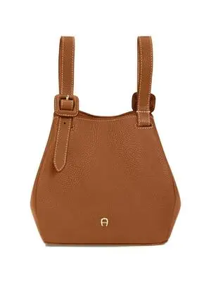 AIGNER S Miranda Grainy Leather Tote Bag