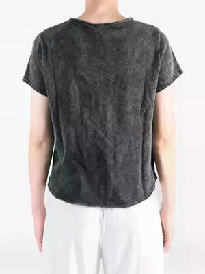 American Vintage Raw-cut V-neck T-shirt