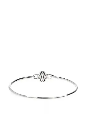 Kate Spade New York Crystal-embellished Flower Bangle Bracelet