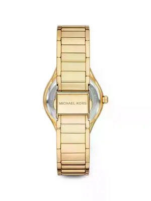Michael Kors Mini Sylvia Pavé Gold-tone Watch