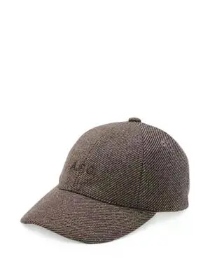 A.p.c. Logo-embroidered Twill Baseball Cap