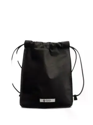 Prada Satin Smartphone Pouch