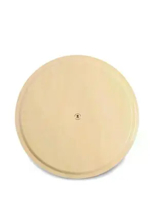 La DoubleJ Large Round Printed Tray - Neutrals
