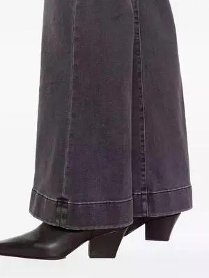 7 For All Mankind Modern Dojo Faded Flared-leg Jeans
