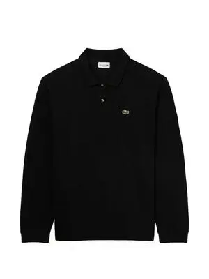 Lacoste L.12.12 Long-sleeve Polo Shirt - Black