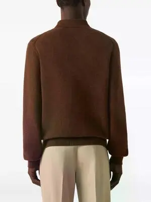 Zegna Cream White Oasi Cashmere Polo Shirt