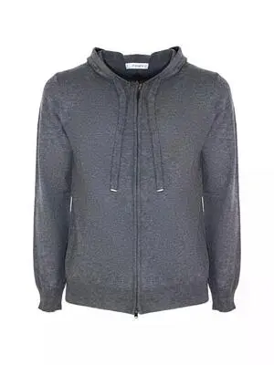 KANGRA Zip-up Hooded Hoodie - Grey