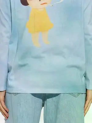 Stella McCartney X Yoshitomo Nara Long-sleeve T-shirt