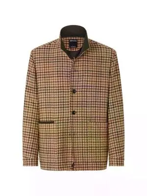 Zegna Light Beige Dark Brown And Brown Oasi Cashmere Chore Jacket - Neutrals