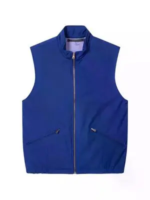 Paul Smith Cobalt Storm System Wool Gilet - Blue