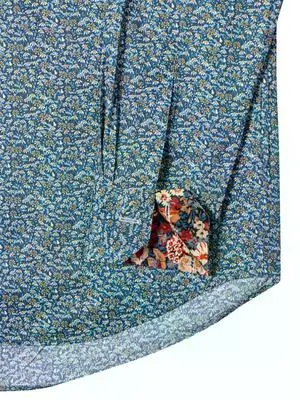 Paul Smith Regular-fit Dark Liberty-floral-print Shirt