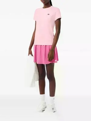Lacoste Logo-waistband Piqué Mini Skirt