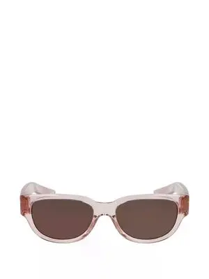 Nike Geometric-frame Sunglasses - Pink