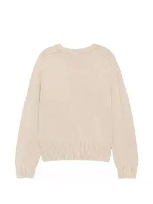 7 For All Mankind Crew-neck Ribbed-trim Sweater