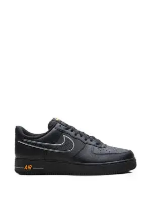 Nike Air Force 1 Low Lace-up Sneakers - Black
