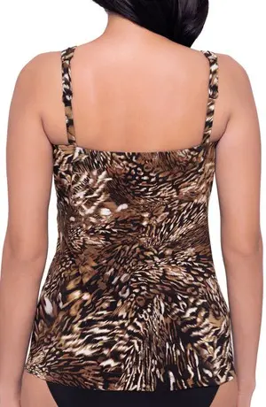Miraclesuit Cat Call Mirage Underwire Tankini Top