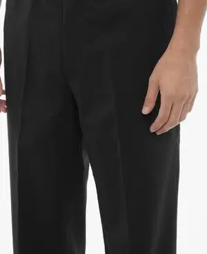 Neil Barrett Elasticated-waistband Turn-up Trousers